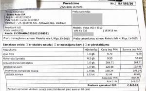Grey Volvo V60 2014 in Riga, with an engine capacity of 2.40 L and mileage of 164 thousand km for 13500 €, photo 16 on AUTOMOTO.COM.LV