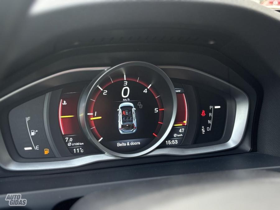 Pelēks Volvo V60 2014 Kauņa, ar dzinēja tilpumu 2.00 L un nobraukumu 280 tūkst. km par 5000 €, foto 16 vietnē AUTOMOTO.COM.LV