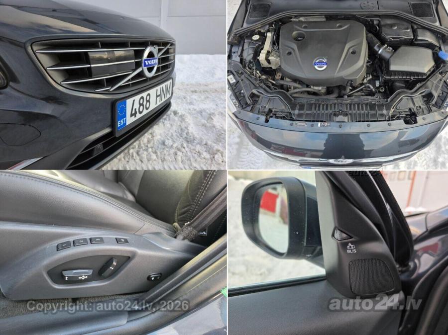 Grey Volvo V60 2015 in Tallinn, with an engine capacity of 2.00 L and mileage of 207 thousand km for 9990 €, photo 29 on AUTOMOTO.COM.LV
