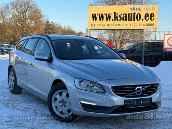 Grey Volvo V60 2015 in Tartu, with an engine capacity of 1.60 L and mileage of 183 thousand km for 7899 €, photo 1 on AUTOMOTO.COM.LV