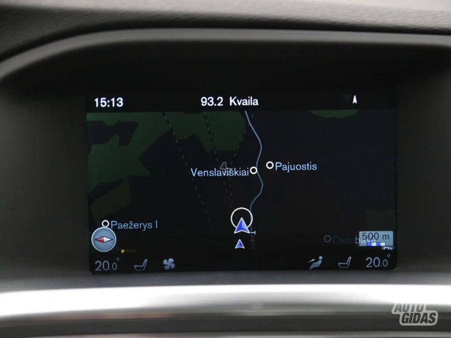 Grey Volvo V60 2015 in Vilnius, with an engine capacity of 2.40 L and mileage of 129 thousand km for 11999 €, photo 25 on AUTOMOTO.COM.LV