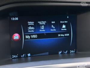 Серый Вольво B60 2015 в Авиженяй, объемом двигателя 2.40 л и пробегом 296 тыс. км за 6900 €, фото 32 на AUTOMOTO.COM.LV