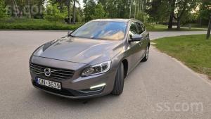 Grey Volvo V60 2015 in Jurmala, with an engine capacity of 2.00 L and mileage of 0 thousand km for 7950 €, photo  on AUTOMOTO.COM.LV