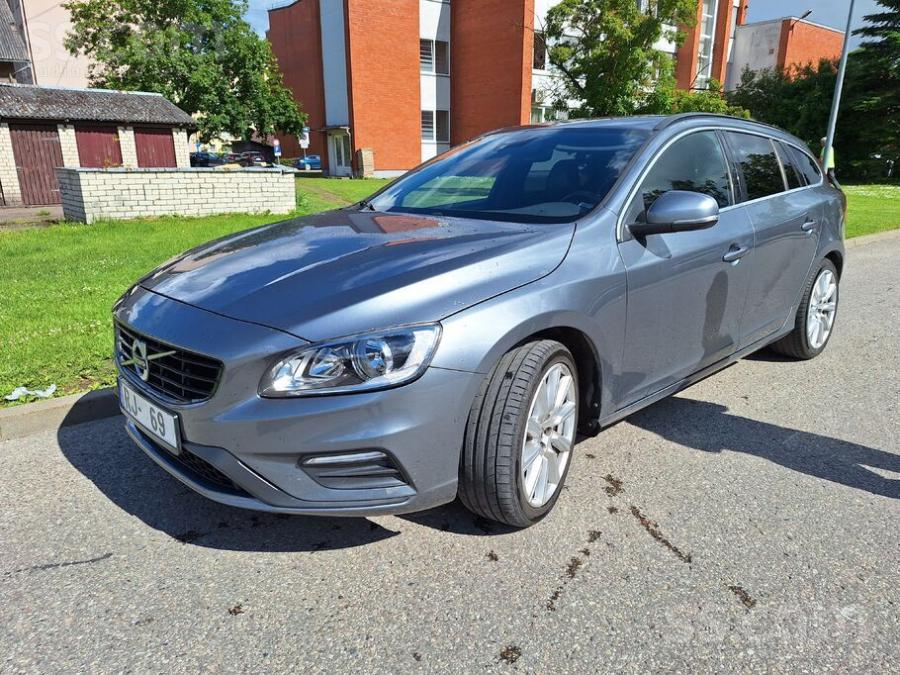 Серый Вольво B60 2015 в Валмиера, объемом двигателя 2.00 л и пробегом 267 тыс. км за 8000 €, фото 1 на AUTOMOTO.COM.LV