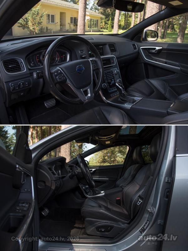 Grey Volvo V60 2015 in Parnu, with an engine capacity of 2.40 L and mileage of 251 thousand km for 10400 €, photo 9 on AUTOMOTO.COM.LV