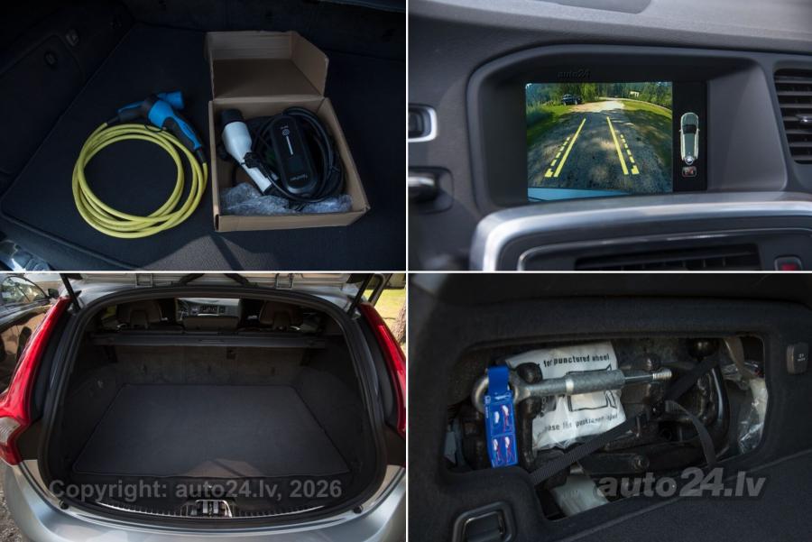 Grey Volvo V60 2015 in Parnu, with an engine capacity of 2.40 L and mileage of 251 thousand km for 10400 €, photo 20 on AUTOMOTO.COM.LV