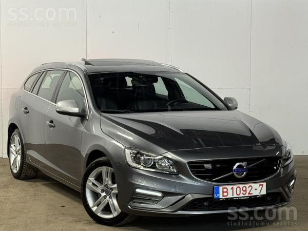 Pelēks Volvo V60 2015 Jūrmala, ar dzinēja tilpumu 2.40 L un nobraukumu 343 tūkst. km par 9450 €, foto 3 vietnē AUTOMOTO.COM.LV