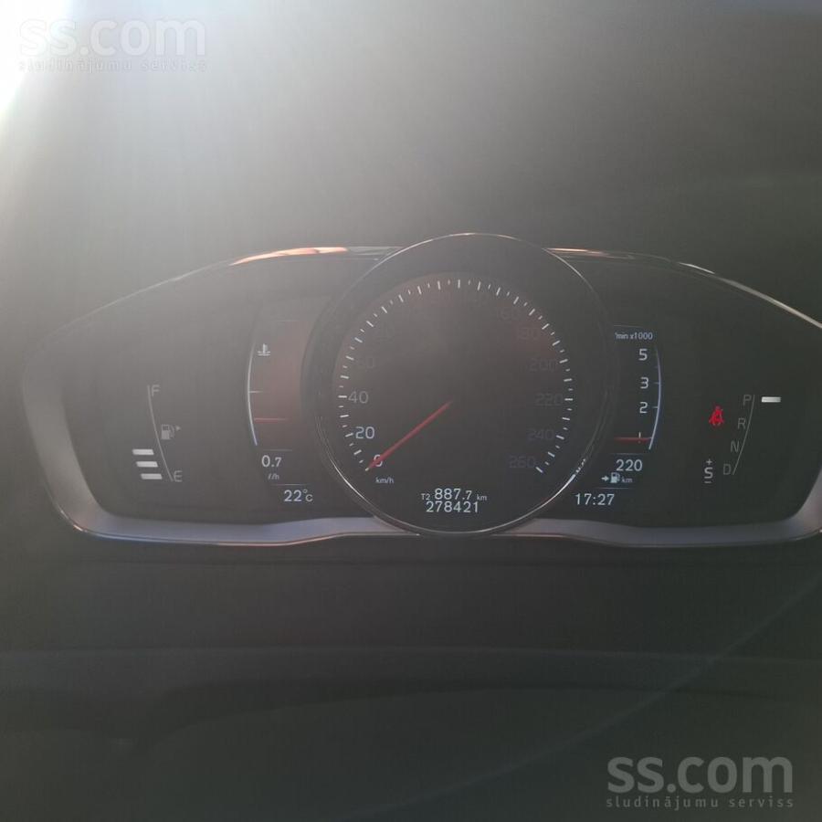 Серый Вольво B60 2015 в Елгава, объемом двигателя 2.00 л и пробегом 278 тыс. км за 5900 €, фото 13 на AUTOMOTO.COM.LV