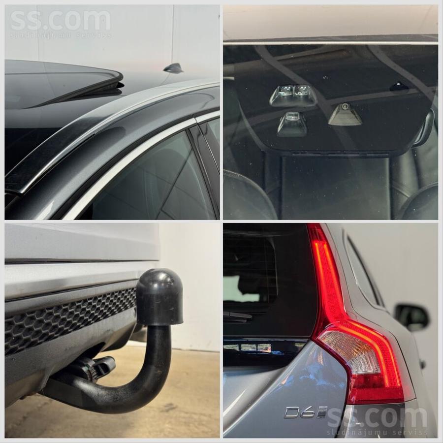 Grey Volvo V60 2015 in Jurmala, with an engine capacity of 2.40 L and mileage of 343 thousand km for 9450 €, photo 29 on AUTOMOTO.COM.LV