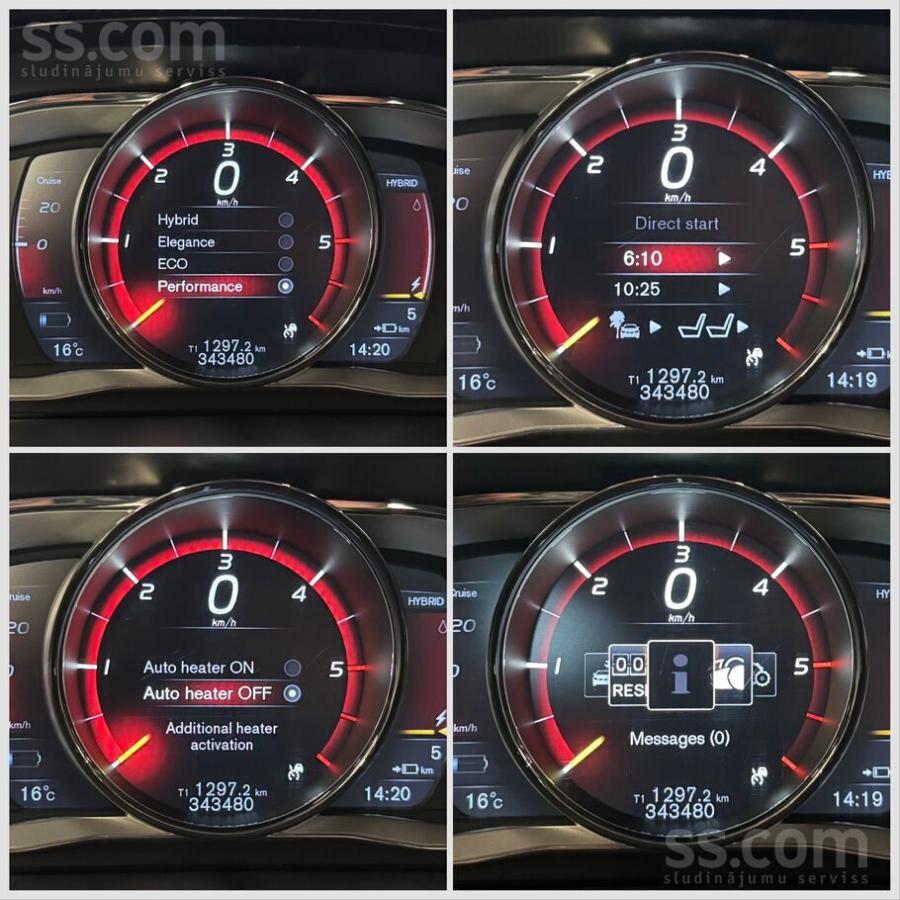 Grey Volvo V60 2015 in Jurmala, with an engine capacity of 2.40 L and mileage of 343 thousand km for 9450 €, photo 31 on AUTOMOTO.COM.LV