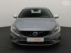 Grey Volvo V60 2016 in Vilnius, with an engine capacity of 2.00 L and mileage of 205 thousand km for 11699 €, photo 4 on AUTOMOTO.COM.LV