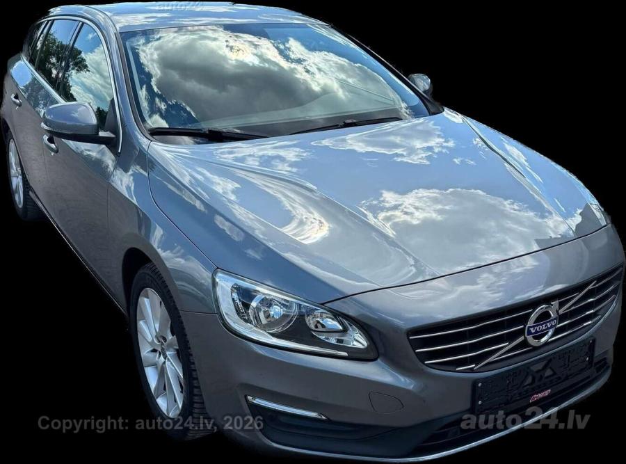 Grey Volvo V60 2016 in Tallinn, with an engine capacity of 2.00 L and mileage of 230 thousand km for 7480 €, photo 1 on AUTOMOTO.COM.LV