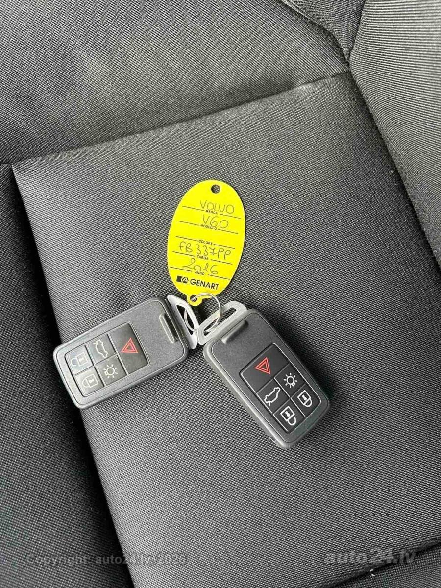Grey Volvo V60 2016 in Tallinn, with an engine capacity of 2.00 L and mileage of 230 thousand km for 7480 €, photo 16 on AUTOMOTO.COM.LV