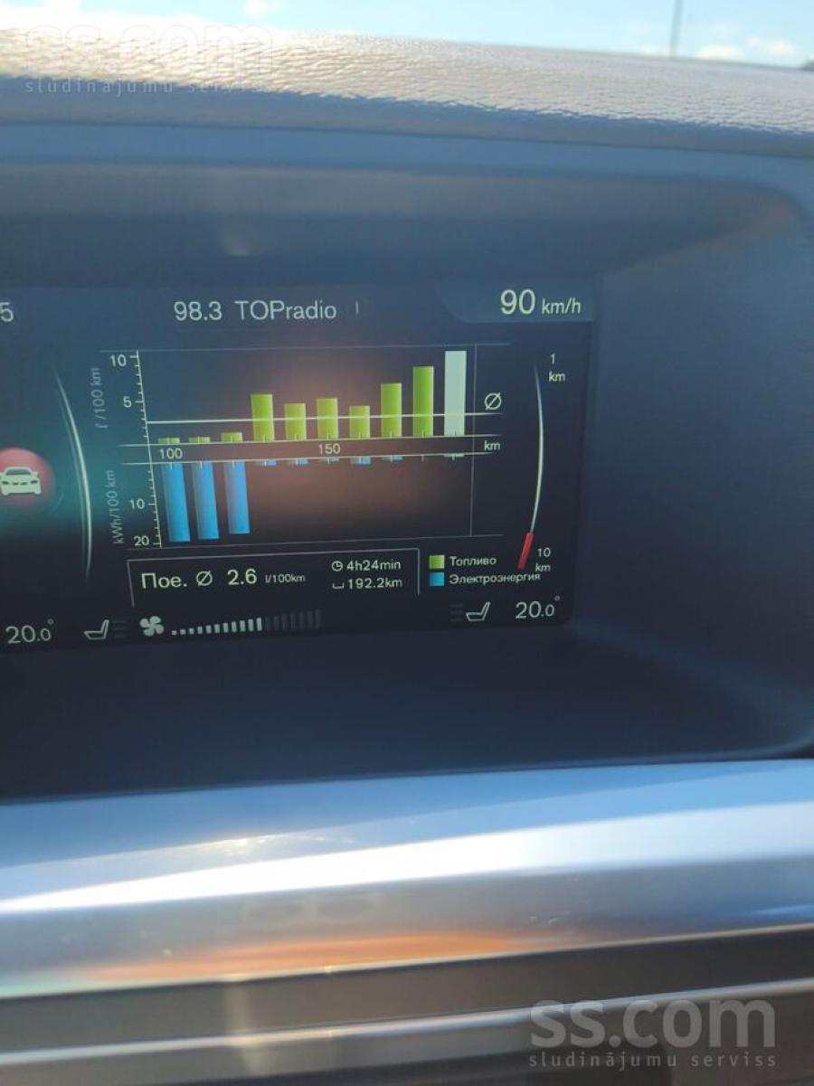 Pelēks Volvo V60 2016 Jelgava, ar dzinēja tilpumu 2.40 L un nobraukumu 310 tūkst. km par 9190 €, foto 22 vietnē AUTOMOTO.COM.LV