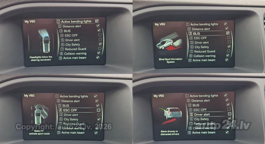 Pelēks Volvo V60 2016 Tallina, ar dzinēja tilpumu 2.00 L un nobraukumu 216 tūkst. km par 9290 €, foto 19 vietnē AUTOMOTO.COM.LV