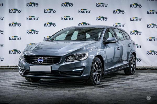 Grey Volvo V60 2017 in Kaunas, with an engine capacity of 2.00 L and mileage of 0 thousand km for 9890 €, photo 1 on AUTOMOTO.COM.LV