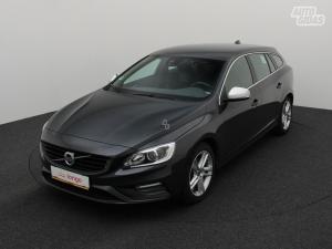 Grey Volvo V60 2017 in Vilnius, with an engine capacity of 2.00 L and mileage of 243 thousand km for 10199 €, photo  on AUTOMOTO.COM.LV