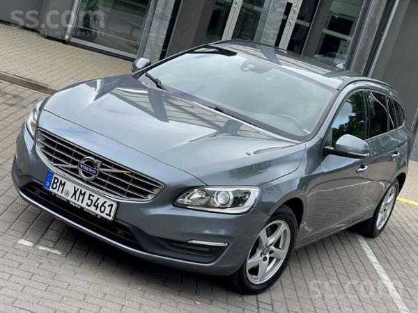 Grey Volvo V60 2017 in Jurmala, with an engine capacity of 2.00 L and mileage of 0 thousand km for 8250 €, photo 1 on AUTOMOTO.COM.LV