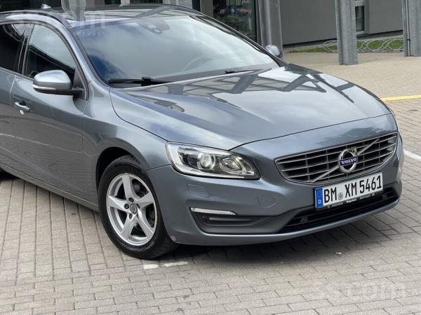 Grey Volvo V60 2017 in Jurmala, with an engine capacity of 2.00 L and mileage of 0 thousand km for 8250 €, photo 5 on AUTOMOTO.COM.LV