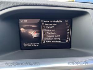 Grey Volvo V60 2017 in Paide, with an engine capacity of 2.00 L and mileage of 224 thousand km for 10490 €, photo 18 on AUTOMOTO.COM.LV