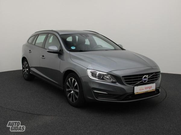 Grey Volvo V60 2018 in Vilnius, with an engine capacity of 2.00 L and mileage of 206 thousand km for 13699 €, photo 10 on AUTOMOTO.COM.LV