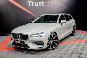 Pelēks Volvo V60 2018 Pērnava, ar dzinēja tilpumu 2.00 L un nobraukumu 209 tūkst. km par 18900 €, foto  vietnē AUTOMOTO.COM.LV
