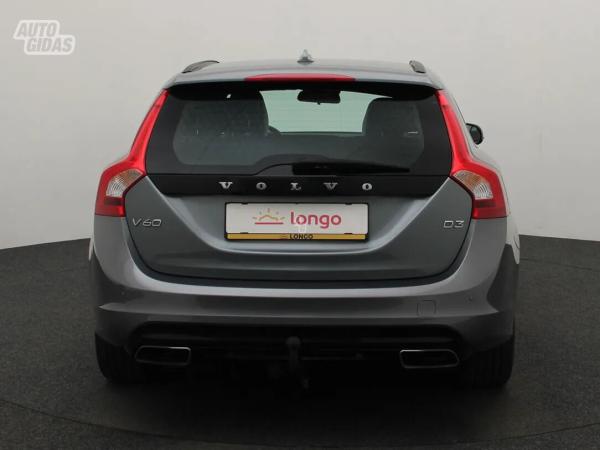 Pelēks Volvo V60 2018 Viļņa, ar dzinēja tilpumu 2.00 L un nobraukumu 190 tūkst. km par 11799 €, foto 5 vietnē AUTOMOTO.COM.LV