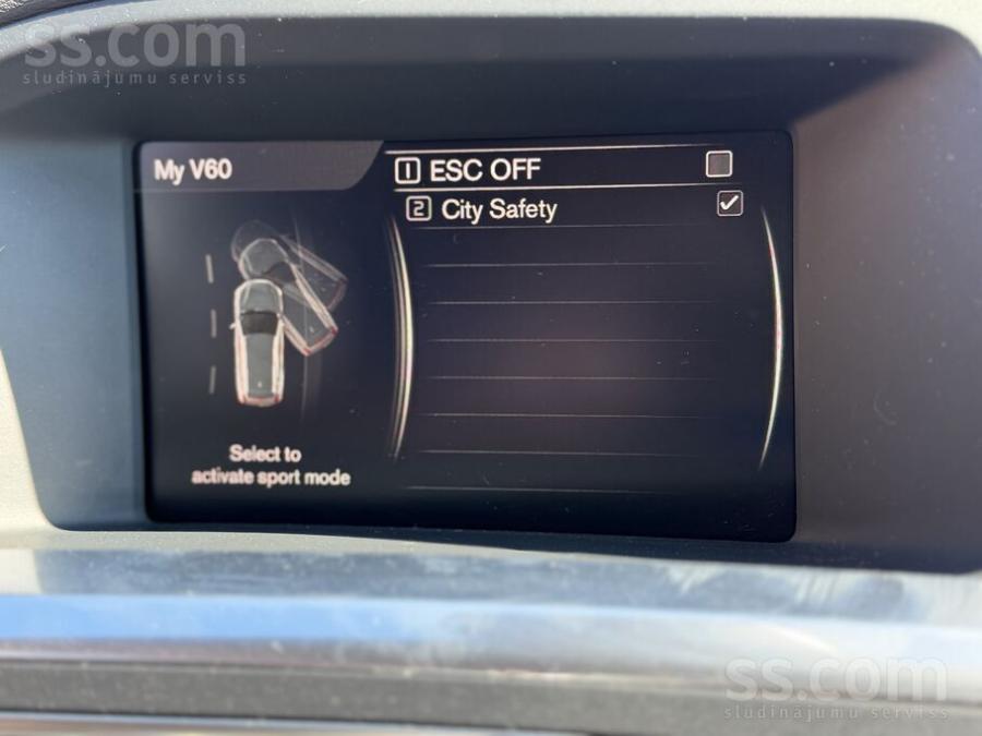 Pelēks Volvo V60 2018 Rīga, ar dzinēja tilpumu 2.00 L un nobraukumu 241 tūkst. km par 9850 €, foto 13 vietnē AUTOMOTO.COM.LV