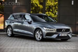 Grey Volvo V60 2019 in Riga, with an engine capacity of 2.00 L and mileage of 221 thousand km for 16550 €, photo 5 on AUTOMOTO.COM.LV