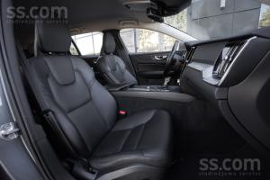 Grey Volvo V60 2019 in Riga, with an engine capacity of 2.00 L and mileage of 221 thousand km for 16550 €, photo 16 on AUTOMOTO.COM.LV