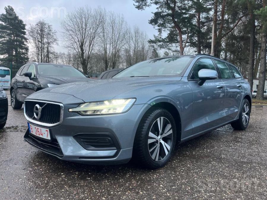 Grey Volvo V60 2019 in Riga, with an engine capacity of 2.00 L and mileage of 0 thousand km for 12800 €, photo 2 on AUTOMOTO.COM.LV