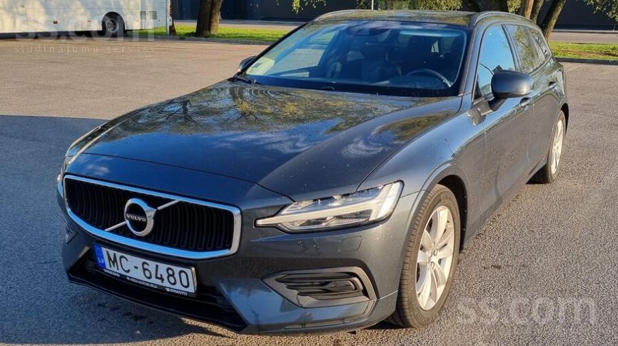 Pelēks Volvo V60 2019 Rīga, ar dzinēja tilpumu 2.00 L un nobraukumu 108 tūkst. km par 16000 €, foto 1 vietnē AUTOMOTO.COM.LV