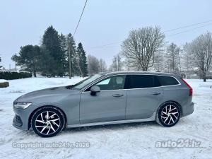Grey Volvo V60 2019 in Tallinn, with an engine capacity of 2.00 L and mileage of 130 thousand km for 23999 €, photo  on AUTOMOTO.COM.LV