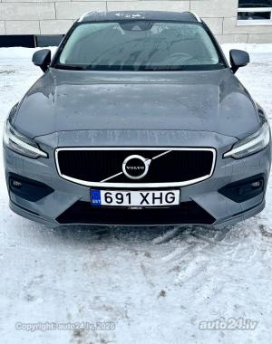 Grey Volvo V60 2019 in Tallinn, with an engine capacity of 2.00 L and mileage of 130 thousand km for 23999 €, photo 2 on AUTOMOTO.COM.LV