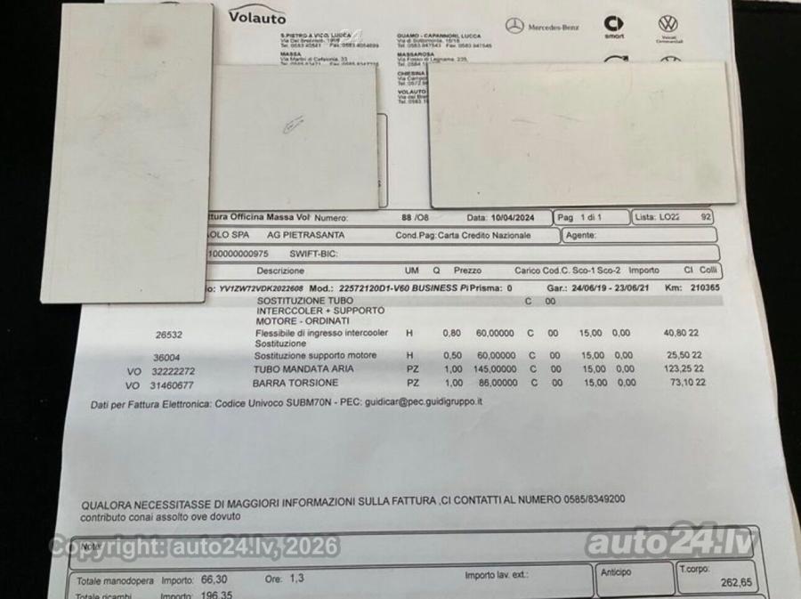 Серый Вольво B60 2019 в Таллин, объемом двигателя 2.00 л и пробегом 284 тыс. км за 13500 €, фото 19 на AUTOMOTO.COM.LV