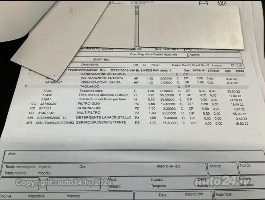 Серый Вольво B60 2019 в Таллин, объемом двигателя 2.00 л и пробегом 284 тыс. км за 13500 €, фото 24 на AUTOMOTO.COM.LV