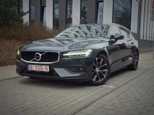 Grey Volvo V60 2019 in Riga, with an engine capacity of 2.00 L and mileage of 293 thousand km for 12495 €, photo  on AUTOMOTO.COM.LV