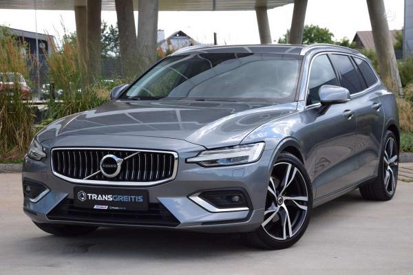 Pelēks Volvo V60 2019 Viļņa, ar dzinēja tilpumu 1.97 L un nobraukumu 240 tūkst. km par 14800 €, foto 2 vietnē AUTOMOTO.COM.LV