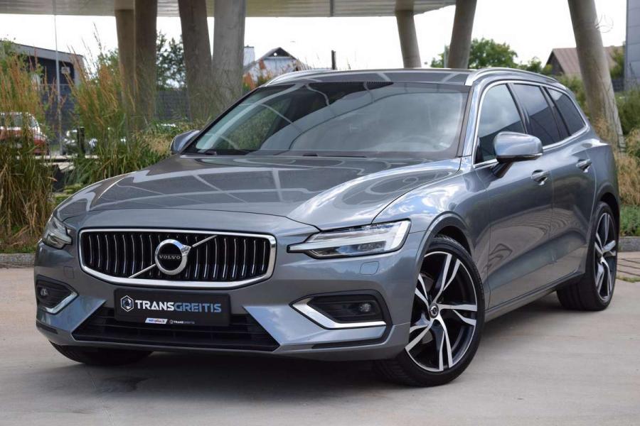 Pelēks Volvo V60 2019 Viļņa, ar dzinēja tilpumu 1.97 L un nobraukumu 240 tūkst. km par 14800 €, foto 3 vietnē AUTOMOTO.COM.LV