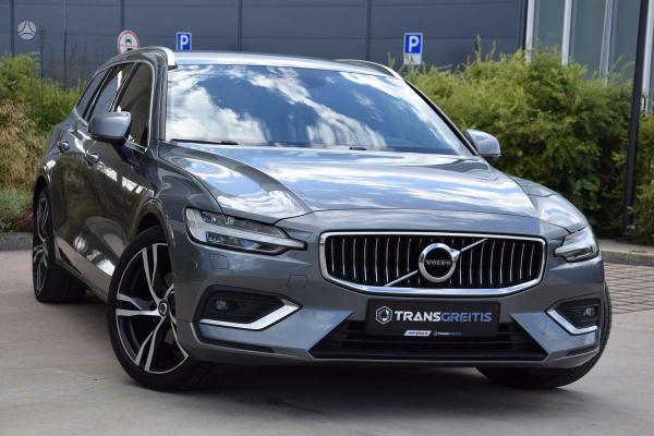 Pelēks Volvo V60 2019 Viļņa, ar dzinēja tilpumu 1.97 L un nobraukumu 240 tūkst. km par 14800 €, foto 4 vietnē AUTOMOTO.COM.LV