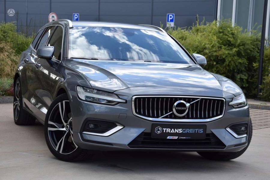 Pelēks Volvo V60 2019 Viļņa, ar dzinēja tilpumu 1.97 L un nobraukumu 240 tūkst. km par 14800 €, foto 5 vietnē AUTOMOTO.COM.LV