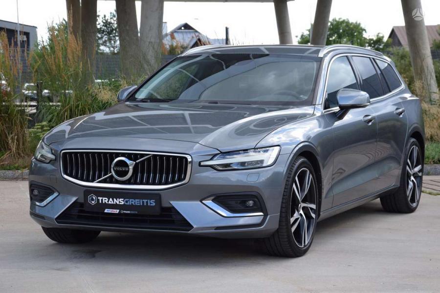 Pelēks Volvo V60 2019 Viļņa, ar dzinēja tilpumu 1.97 L un nobraukumu 240 tūkst. km par 14800 €, foto 7 vietnē AUTOMOTO.COM.LV