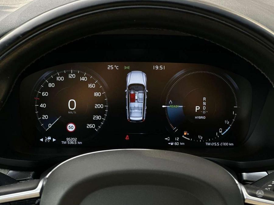 Pelēks Volvo V60 2019 Viļņa, ar dzinēja tilpumu 1.97 L un nobraukumu 101 tūkst. km par 27199 €, foto 17 vietnē AUTOMOTO.COM.LV
