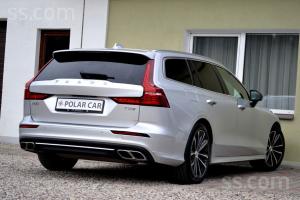 Grey Volvo V60 2019 in Tukums, with an engine capacity of 2.00 L and mileage of 222 thousand km for 17990 €, photo 4 on AUTOMOTO.COM.LV