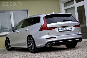 Grey Volvo V60 2019 in Tukums, with an engine capacity of 2.00 L and mileage of 222 thousand km for 17990 €, photo 5 on AUTOMOTO.COM.LV