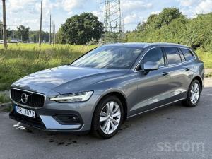 Pelēks Volvo V60 2019 Rīga, ar dzinēja tilpumu 2.00 L un nobraukumu 106 tūkst. km par 16750 €, foto  vietnē AUTOMOTO.COM.LV
