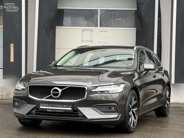 Grey Volvo V60 2020 in Kaunas, with an engine capacity of 2.00 L and mileage of 63 thousand km for 27437 €, photo 1 on AUTOMOTO.COM.LV