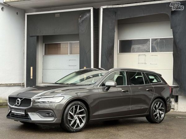 Grey Volvo V60 2020 in Kaunas, with an engine capacity of 2.00 L and mileage of 63 thousand km for 27437 €, photo 2 on AUTOMOTO.COM.LV