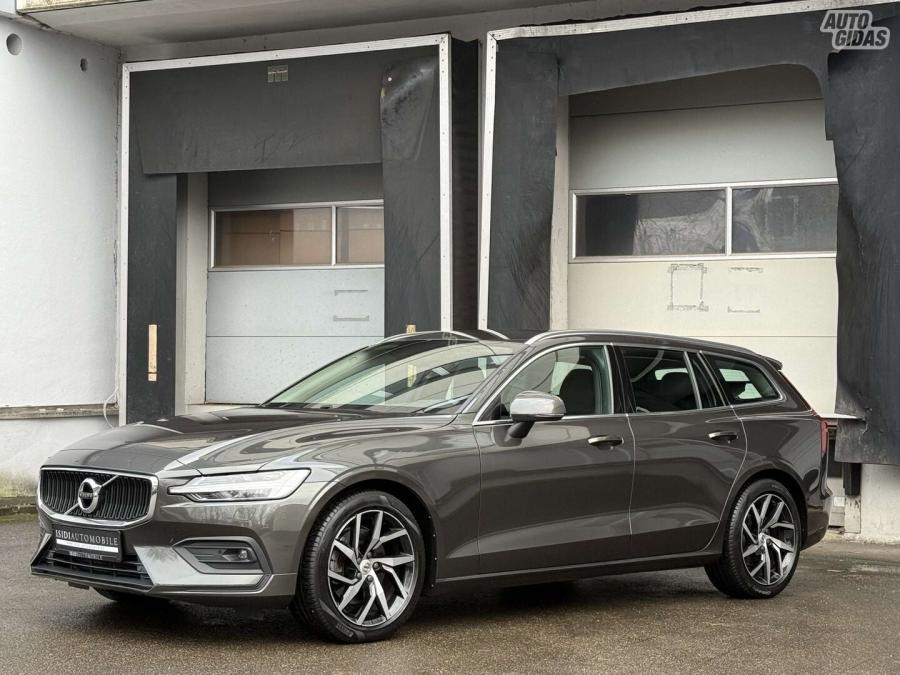 Pelēks Volvo V60 2020 Kauņa, ar dzinēja tilpumu 2.00 L un nobraukumu 63 tūkst. km par 27437 €, foto 2 vietnē AUTOMOTO.COM.LV