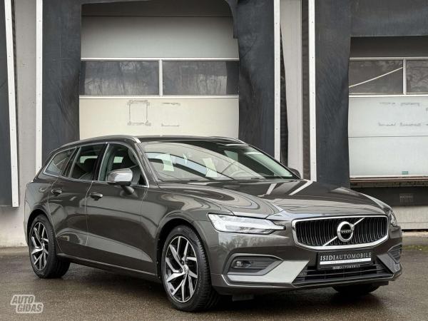 Grey Volvo V60 2020 in Kaunas, with an engine capacity of 2.00 L and mileage of 63 thousand km for 27437 €, photo 9 on AUTOMOTO.COM.LV